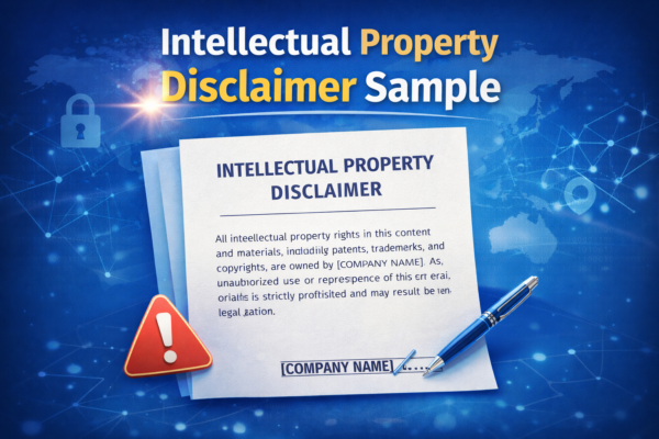 Intellectual Property Disclaimer Sample | Template & Examples